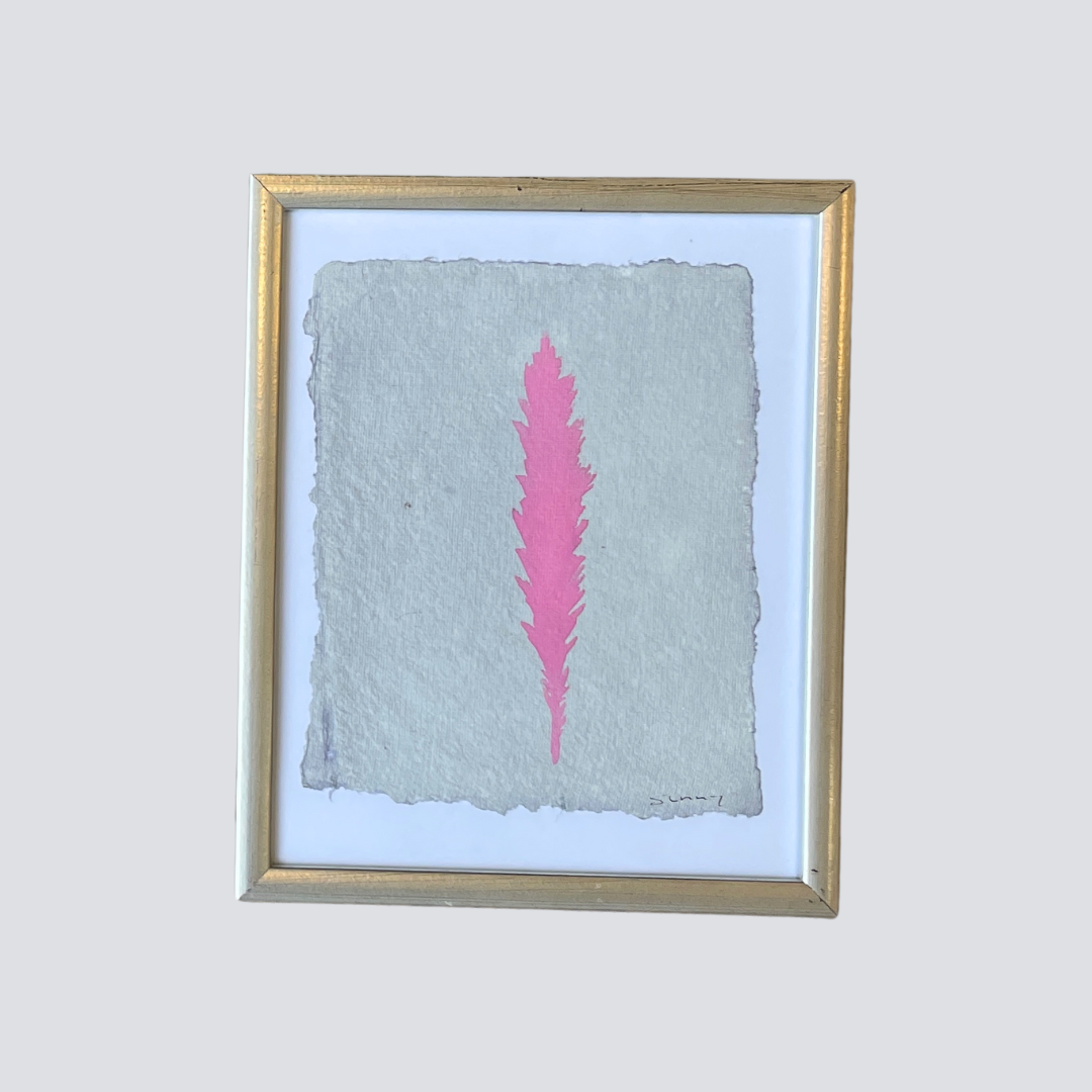 Framed Flamingo Angel Feather– LOVEVOLVE